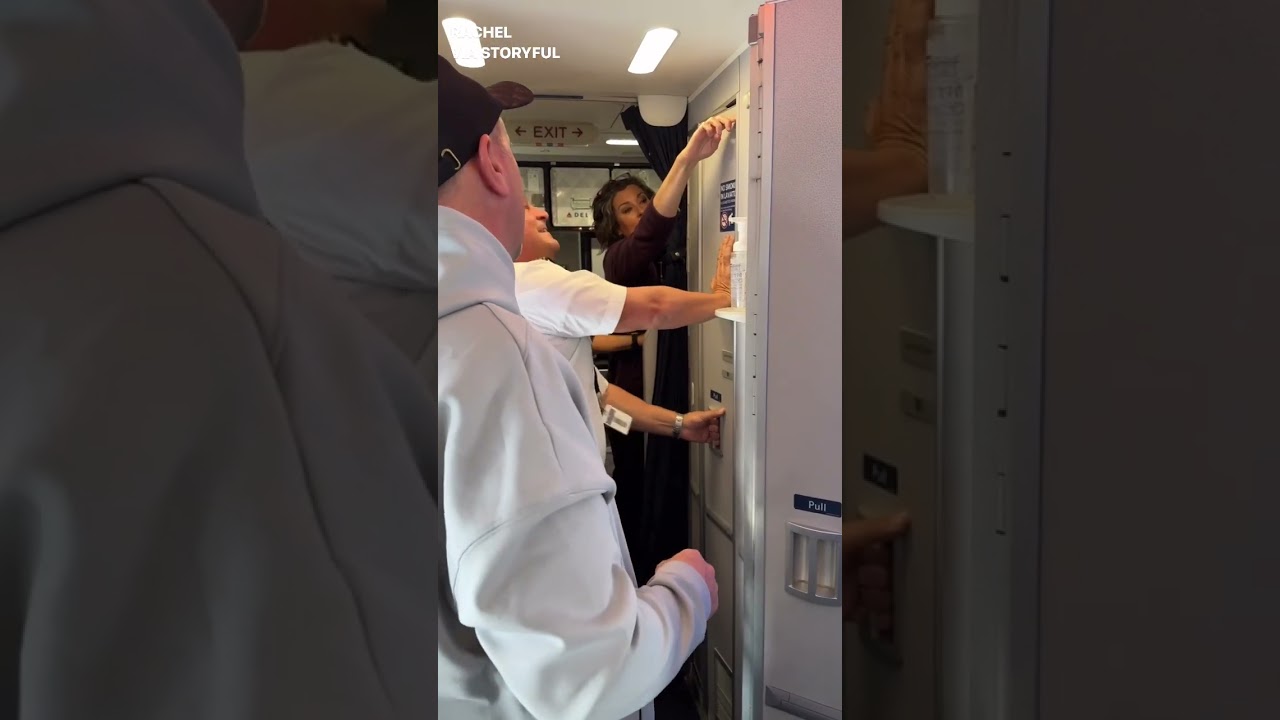 Delta Flight Crew Helps Free Passenger Trapped Inside Plane Restroom