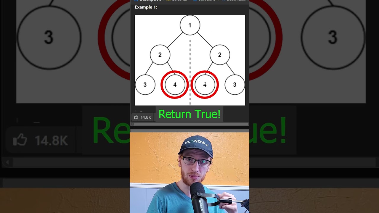 Easy Google Interview Question! | Symmetric Binary Tree - Leetcode 101