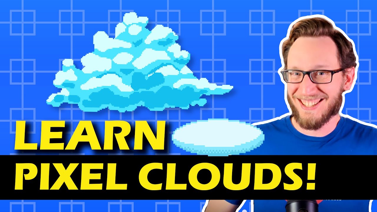 Make Pixel Art CLOUDS! (Beginner Guide)