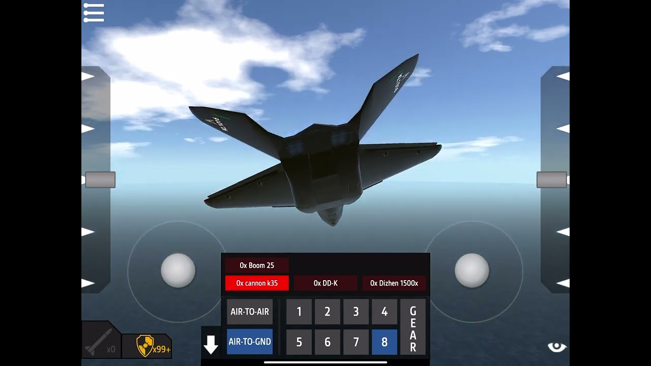 Northrop Grumman YF-23 Grey Ghost Combat Demonstration | Simple Planes