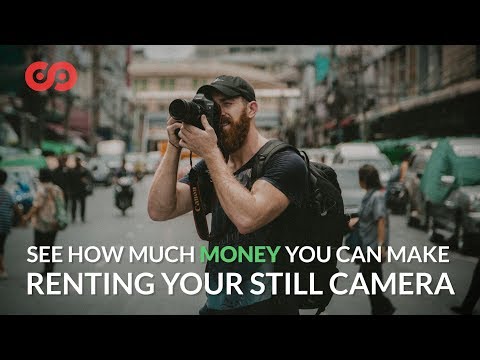 See How Much Money You Can Make Renting Your Still Camera