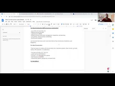 New Construction Loan For Builders Up To $3,000,000 (Best Ground Up Builds) - Great Line Of Credit!