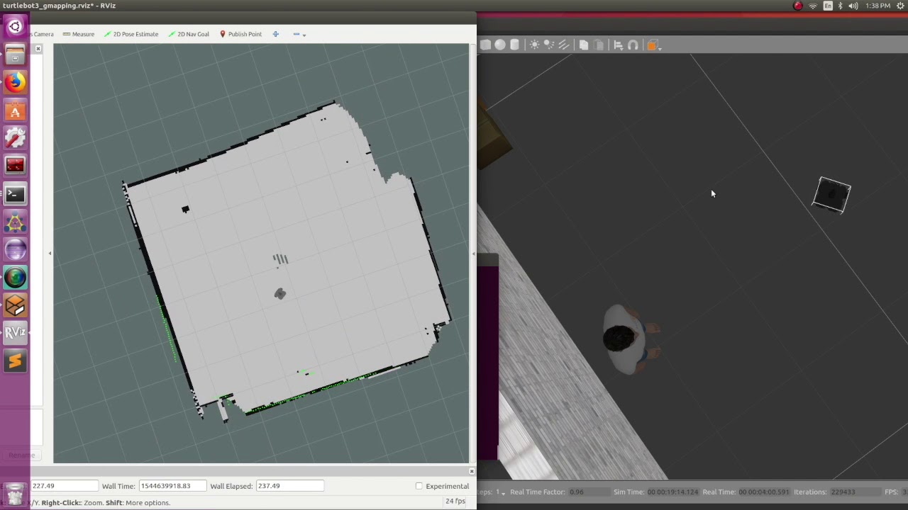 Build and Run Instructions for Turtlebot3 Explorer Demo
