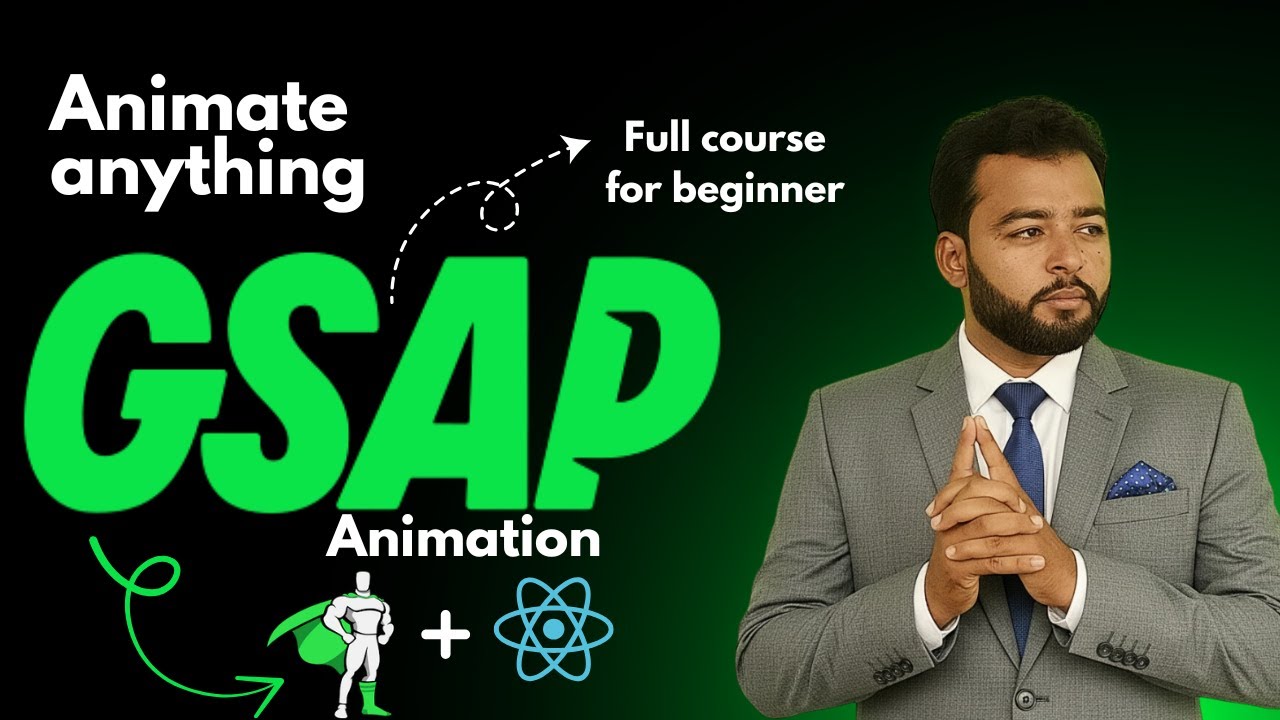 Your First GSAP Animation in React JS – Easy Tutorial!