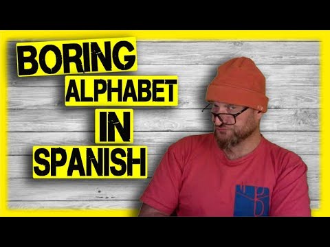 Boring Alphabet in Spanish
