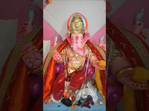 Radhe radhe ganpati bappa morya #bappamoryastatus #ganpatidecoration #ganeshchaturthi24 #bappastatus