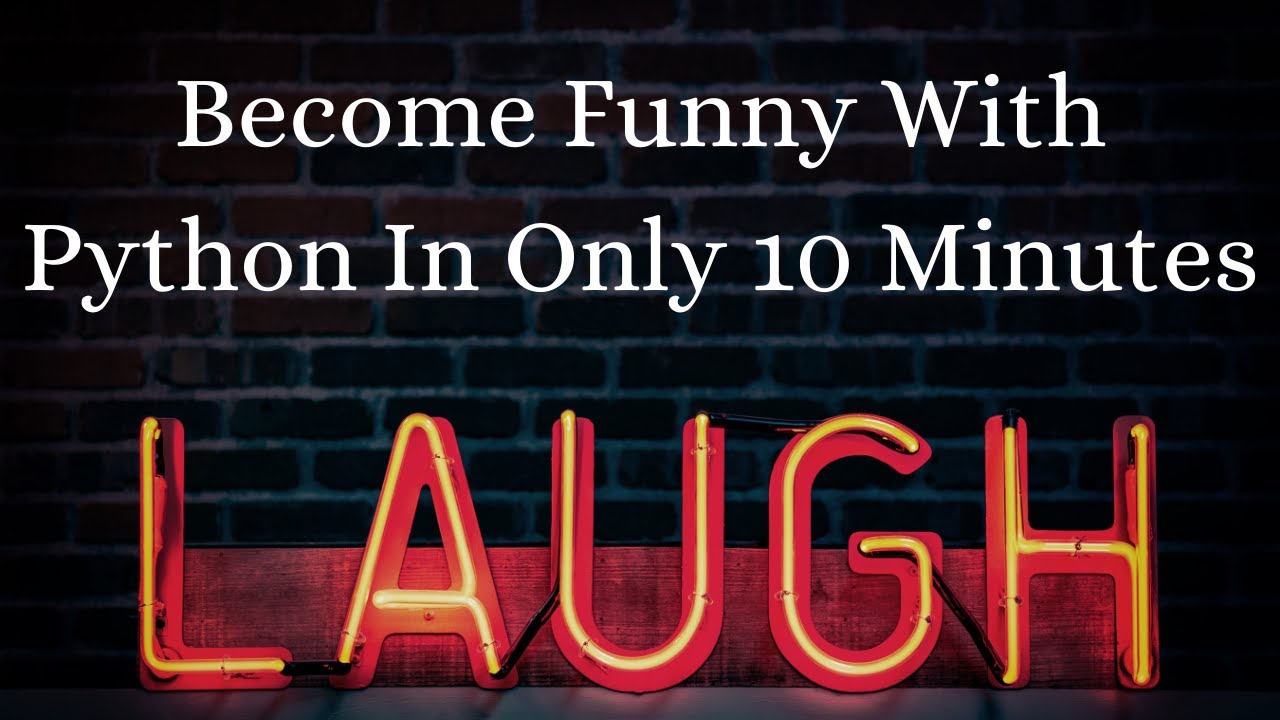 Create A Joke Generator With Python In Only 10 Minutes! [Two Challenges In The Video]