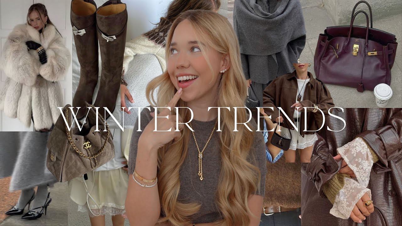 The BEST Winter Fashion Trends Of 2025/2026 That I'm Loving! ☃️❄️ & Capsule Wardrobe Inspo