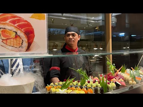 Suchi I think you meant "Sushi"!Sushi is traditional Japanese rice served with raw or cooked seafood