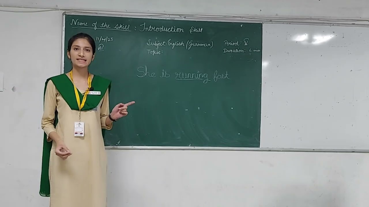 Pupil Teacher Practicing Skill of Introduction| Micro Lesson Plan #microteaching #B.Ed.