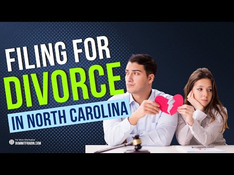 Filing for Divorce in North Carolina | Should You Consider a DIY Divorce?