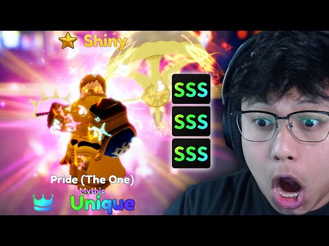 UNIQUE SHINY ESCANOR (THE ONE) SSS MAX STATS SHOWCASE - Anime Adventures