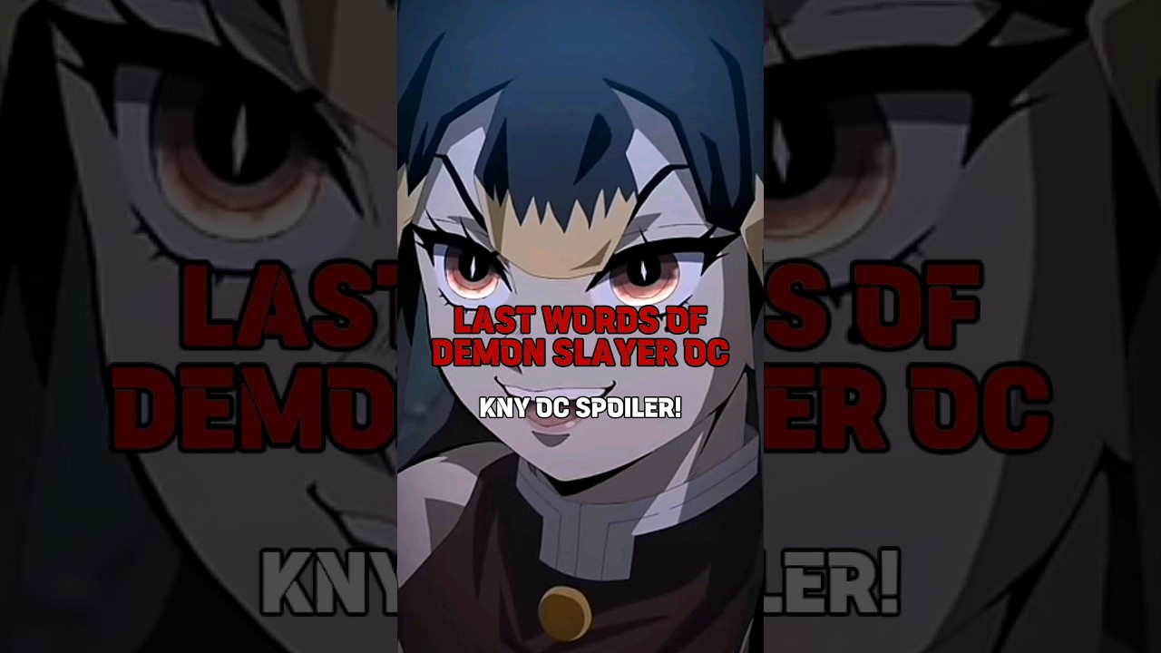 LAST WORDS OF DEMON SLAYER OC || IB:ME #meme #oc #kimetsunoyaibaoc #demonslayeroc #demonoc