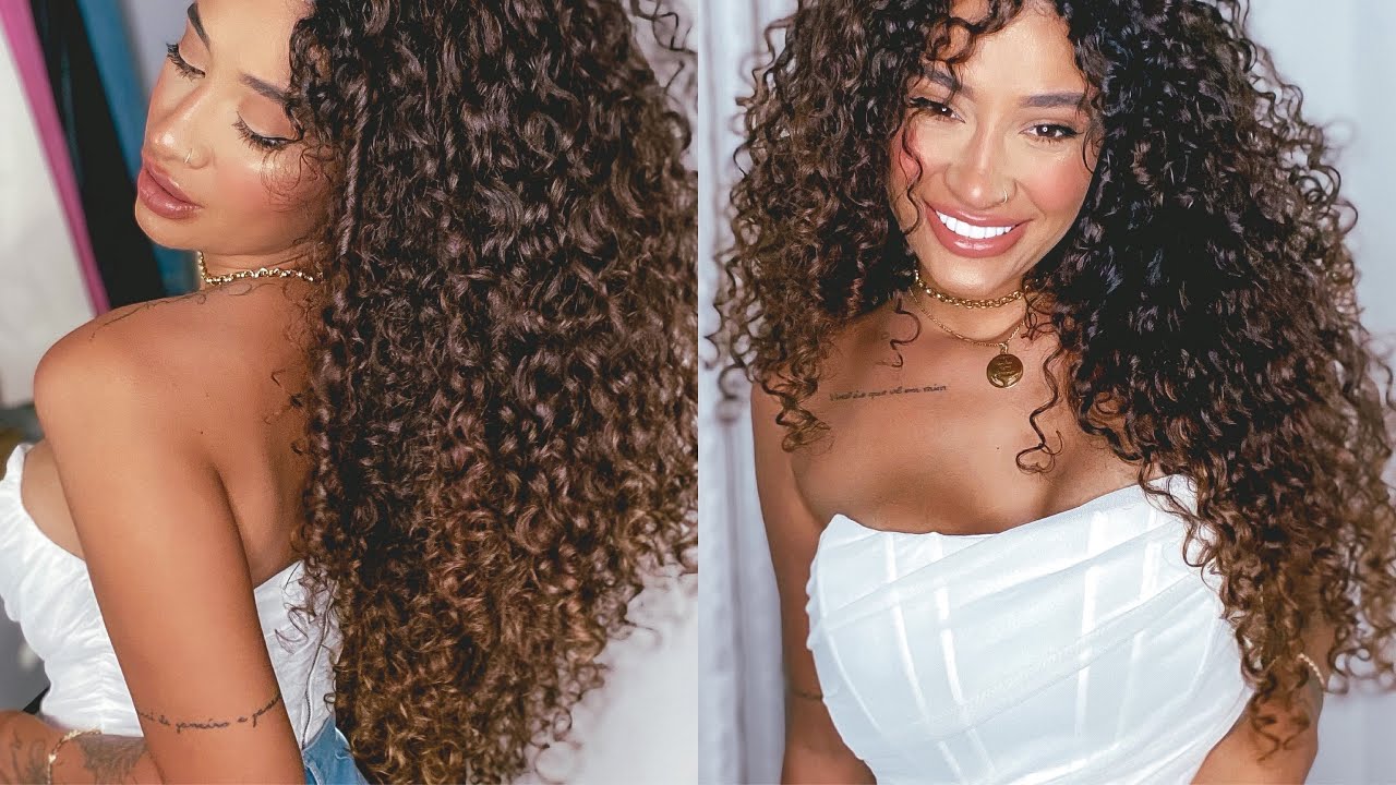 HOW TO CUT CURLY HAIR YOURSELF - easy 🙏🏾