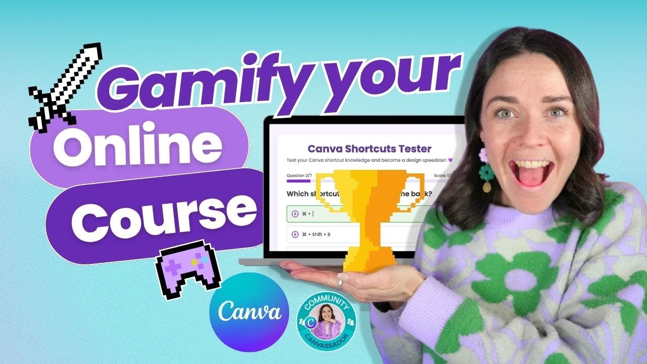 Create Interactive Activities Inside Your Course with Canva AI Code