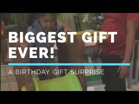 UNBOXING MY BIGGEST BIRTHDAY GIFT EVER!