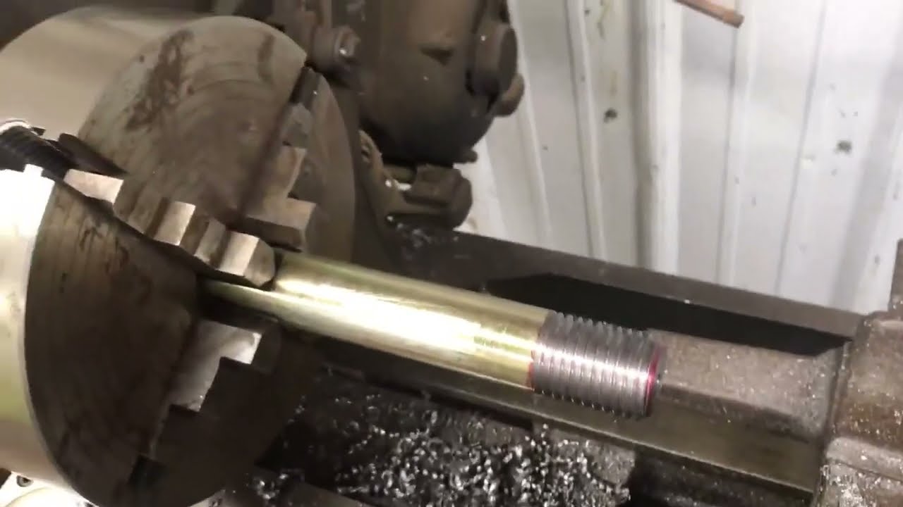 Doing Some Lathe Work: Cutting Metric Threads