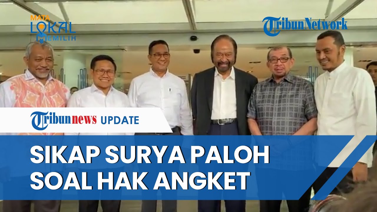 Diisukan Tak Setujui Hak Angket yang Diusulkan Ganjar, Surya Paloh Buka Suara Ungkap Sikapnya ...