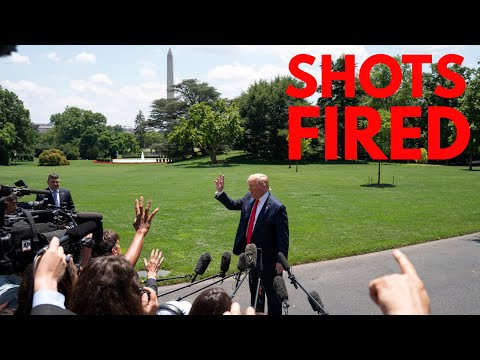 Shots fired. Trump rally ends abruptly in what the FBI are calling an attempted assassination