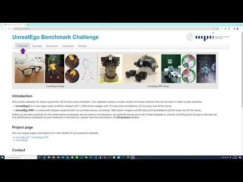 [CVPR 2024 Highlight] UnrealEgo Benchmark Overview and Submission Details