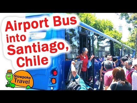 Ride a Bus from the Santiago Chile Airport