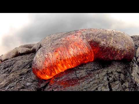 7 15 13 Lava Flow Hawaii Kilauea Volcano Lava Flow GoPro Hero 2