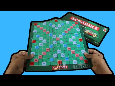 Scrabble Crossword Board Game | Unboxing & Review