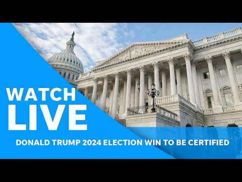 Live: Trump 2024 election victory to be certified as electoral college votes get counted by Congress
