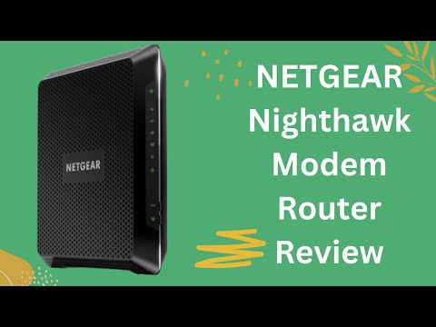 NETGEAR Nighthawk Modem Router Combo C7000: Networking Powerhouse