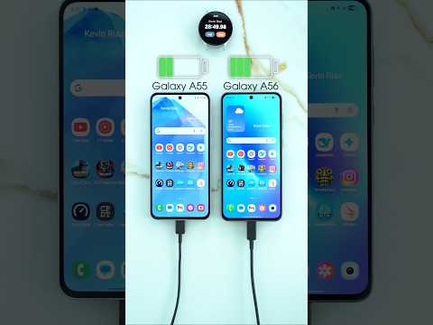 Samsung Galaxy A56 vs Galaxy A55 Charging Test!đĒĢđ