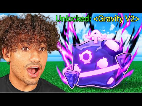 Fully Awakening NEW Gravity Fruit.. (Blox Fruits)