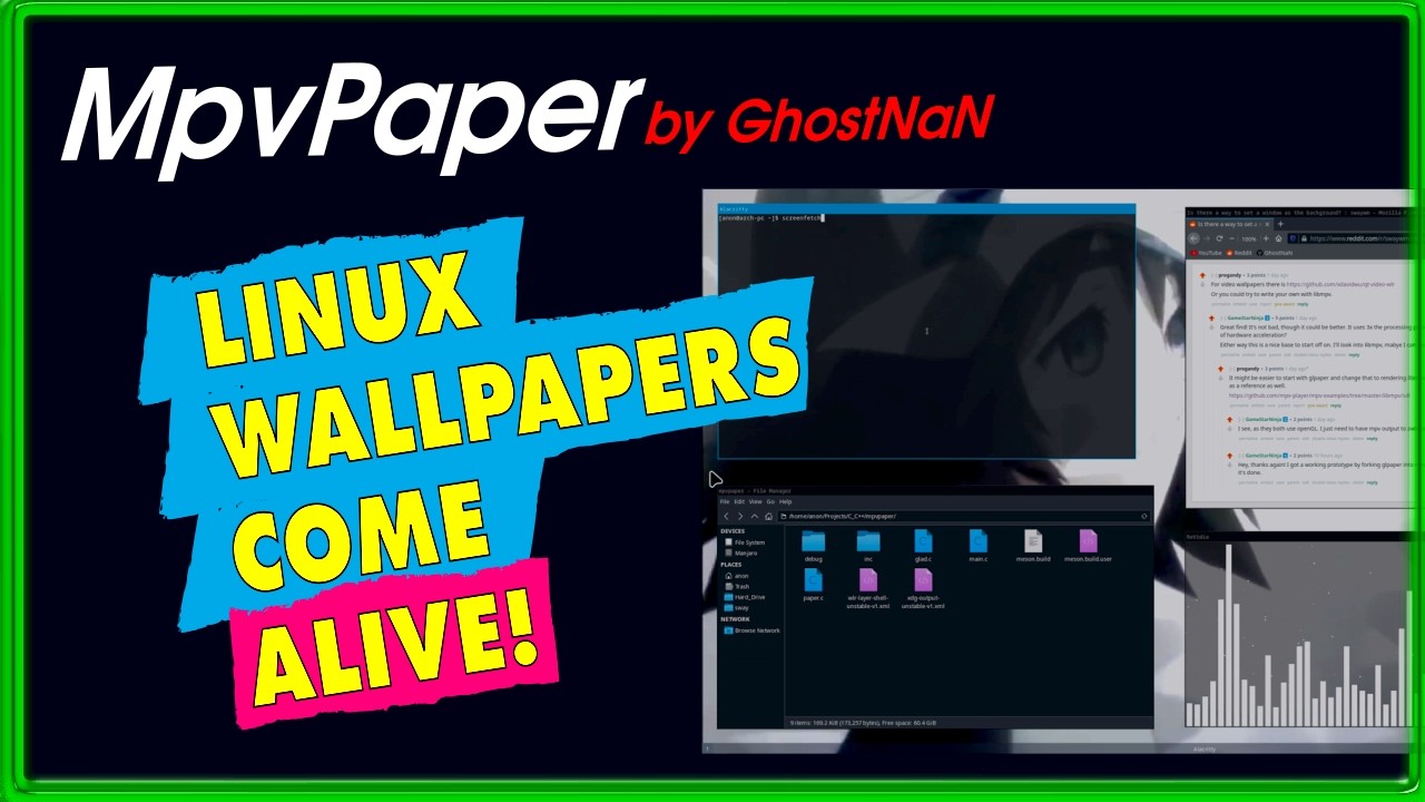 A First Look at MpvPaper for live wallpapers on Niri