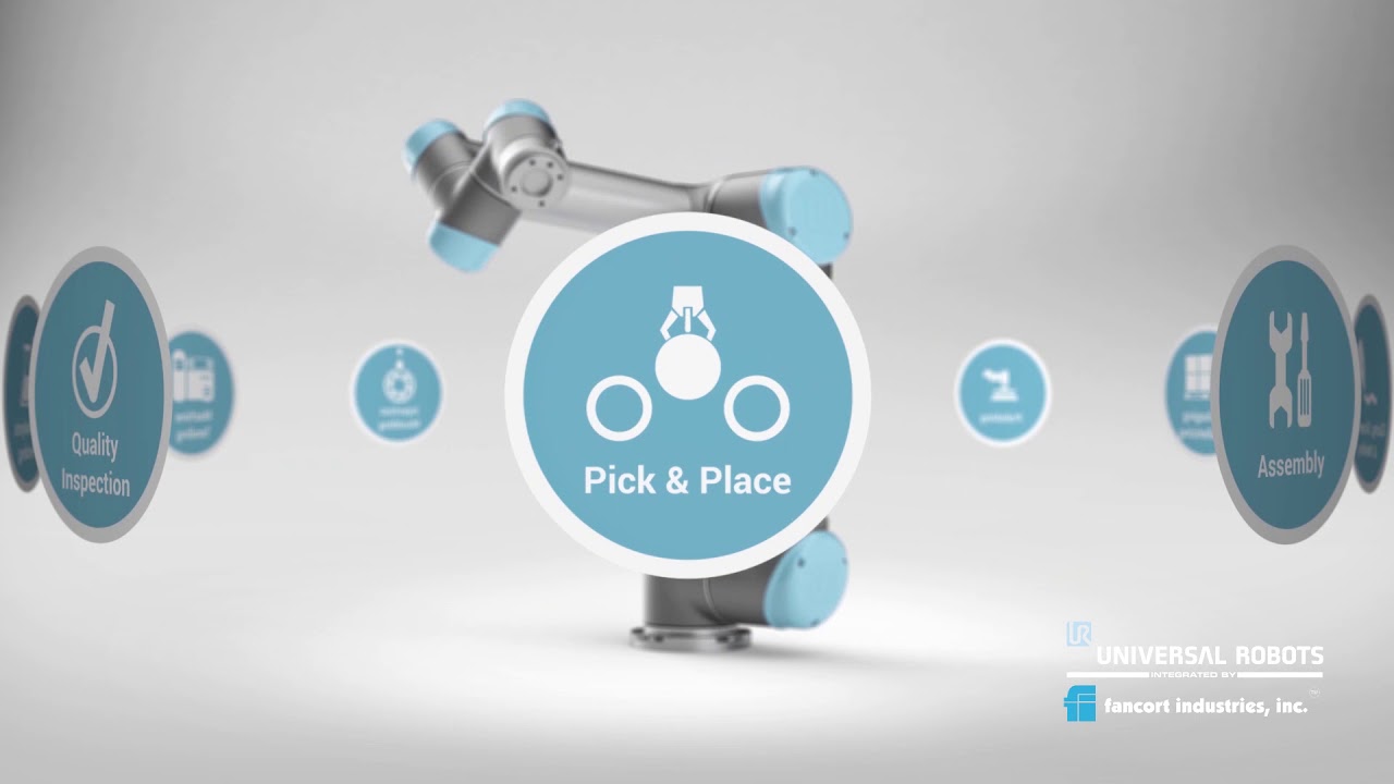 Universal Robots Dispense, Pick & Place + Screw Fastening by Fancort Industries, Inc.