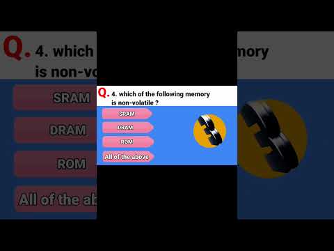 Which of the following memory is non volatile ?