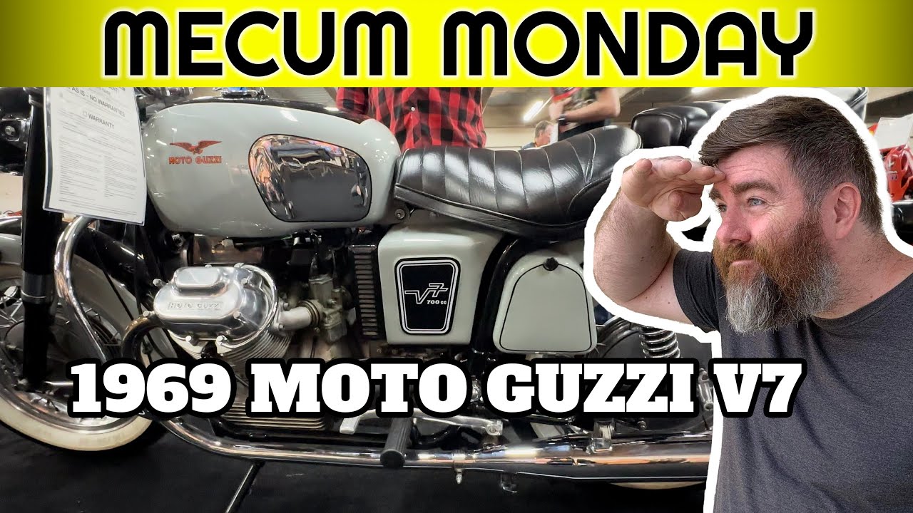Mecum Monday | Episode 20 - 1968 Moto Guzzi V7