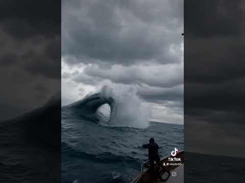 Dangerous jobs #northsea #ships #waves