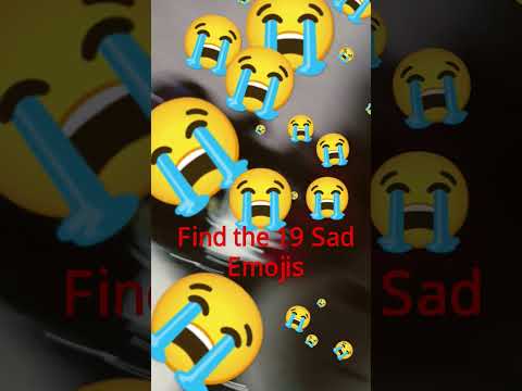 Find the 19 Sad Emojis