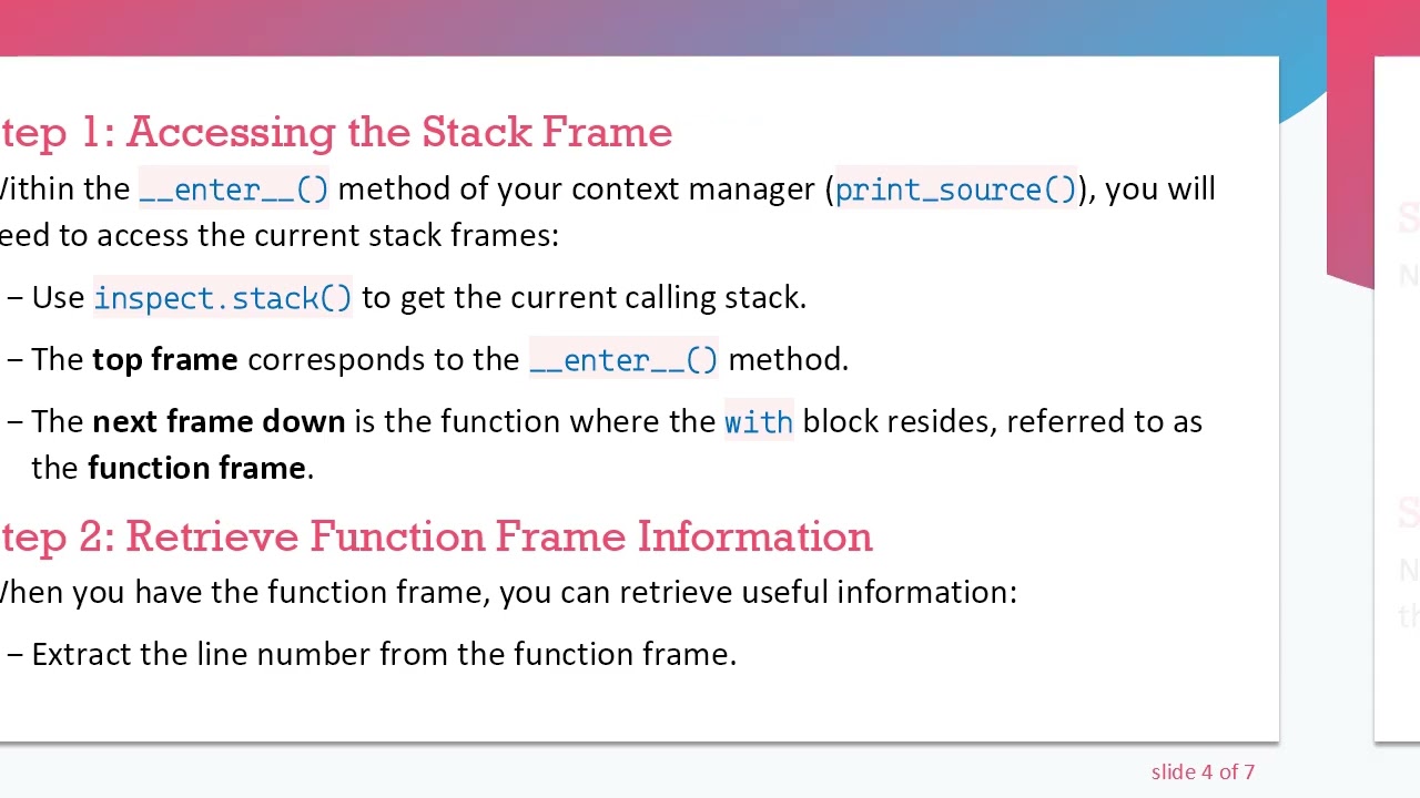 Extracting Source Code from the with Block in Python
