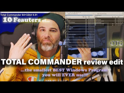 The 10 TOP Features of =TOTAL COMMANDER= the BEST Windows File Manager / NO MUSIC version