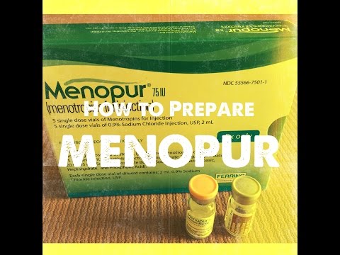 How to Prepare Menopur Subcutaneous Injection – Q-Cap FSH | ivf heroine