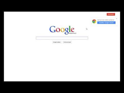 Google instellen als startpagina (Vol HD/3D)
