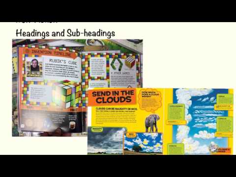 Headings & Sub headings: What are they?