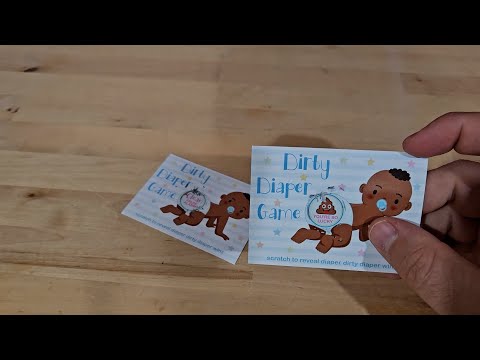 Review for Geyee 60 Pieces Baby Shower Scratch off Game