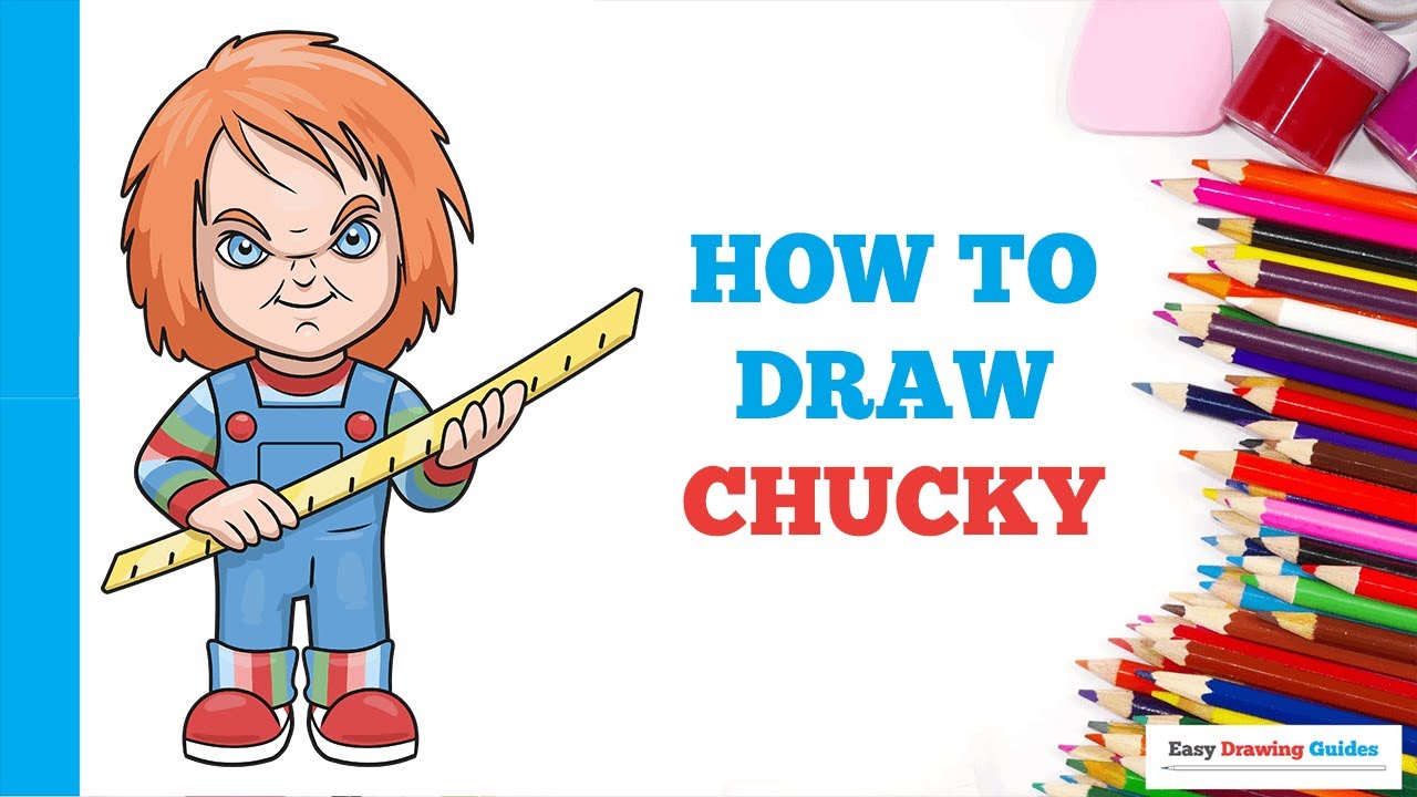 How to Draw Chucky in a Few Easy Steps: Drawing Tutorial for Beginner Artists