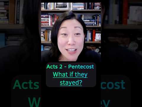 😲 "What if the people at Pentecost (Acts 2) stayed?" With Janette Ok