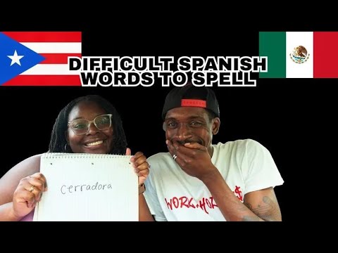 Difficult SPANISH WORDS To Spell