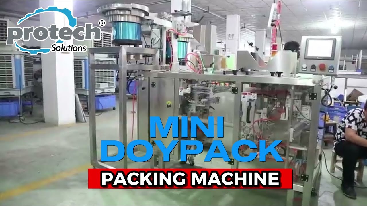Protech Solutions Mini Doypack Powder and Liquid Packing Machine