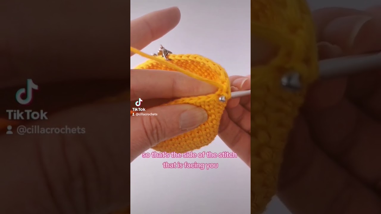 Invisible decrease crochet tutorial. Great technique when crocheting amigurumi