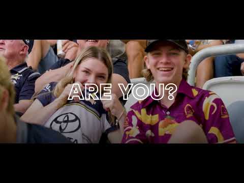 We are Queensland Country Bank Stadium!