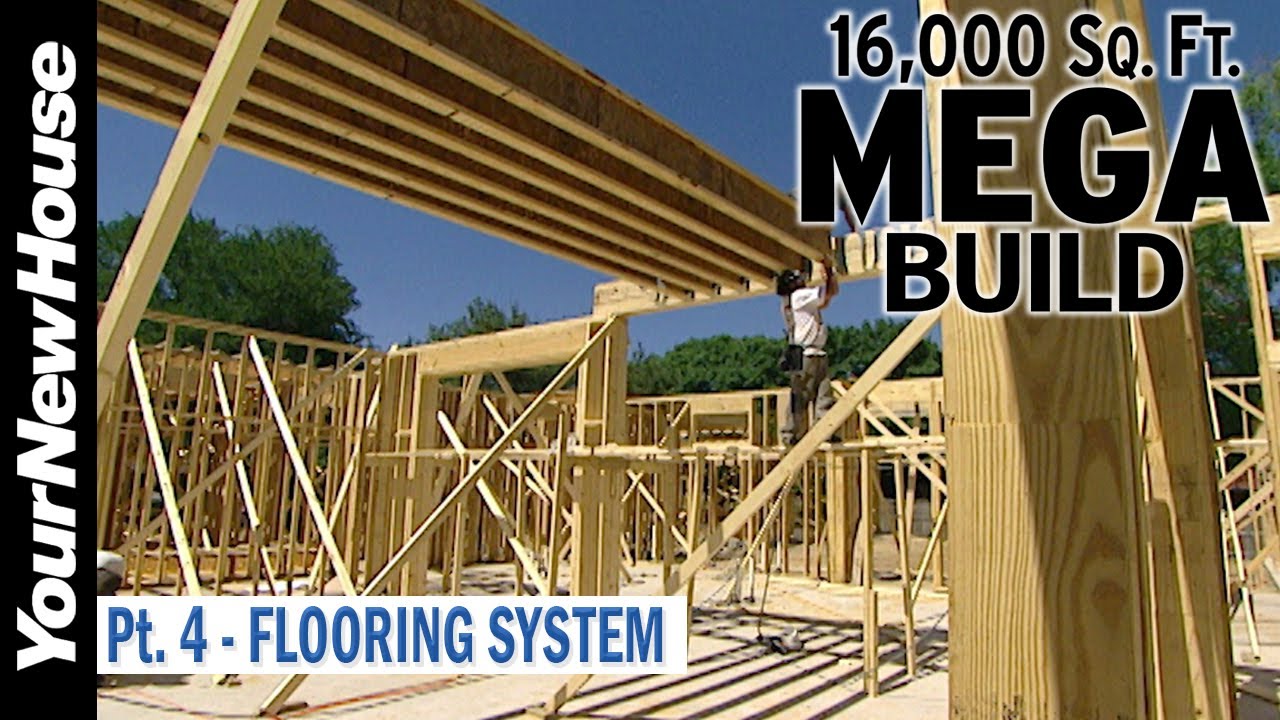 Mega Build -16,000 sf - Part 4: Flooring System